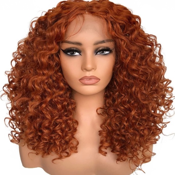 Fashiondeityshair | Accessories | Ginger Copper Curly Red Beauty Lace ...